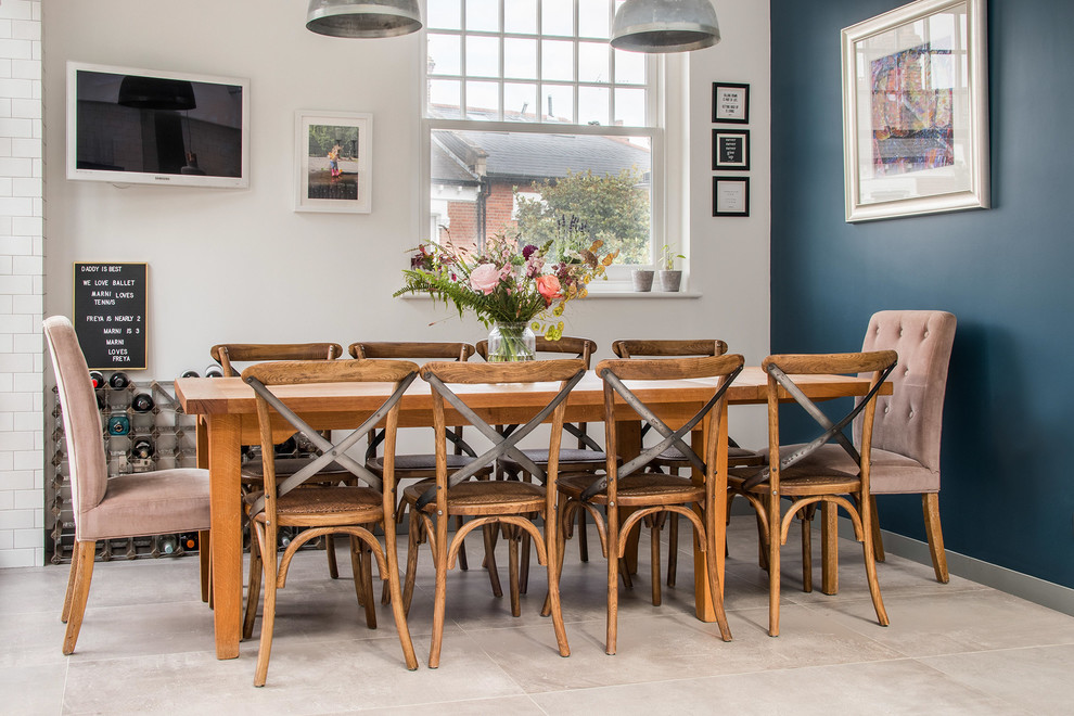 North London Family Home - Transitional - Dining Room - London - by ...
