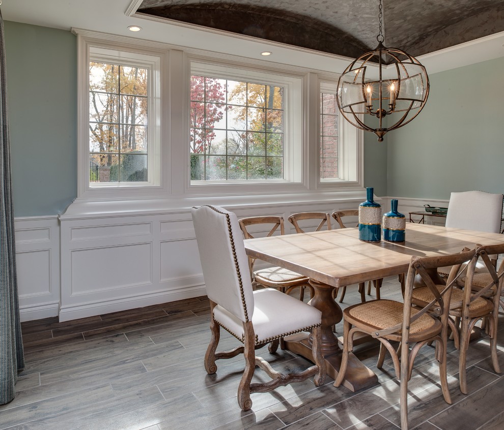Northville Lower Level - Design & Build - Transitional - Dining Room ...