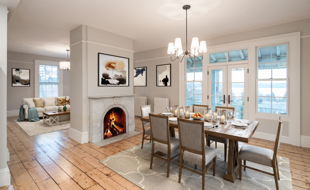Nyack - Interior Renovation of 1850's Beauty - Traditional - Dining ...