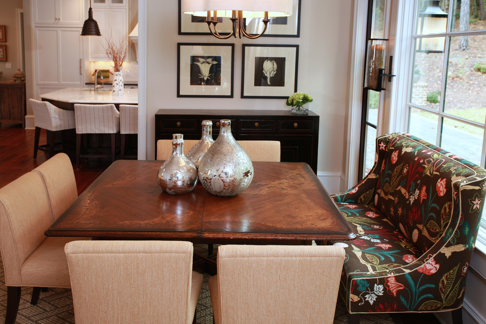 Old Meets New Build: Dining Room - Traditional - Dining Room - Atlanta ...
