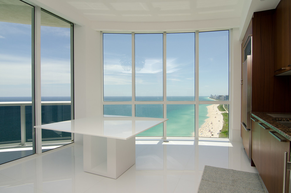 Opalina Krystal Glass - Modern - Dining Room - Miami - by Marble of the ...