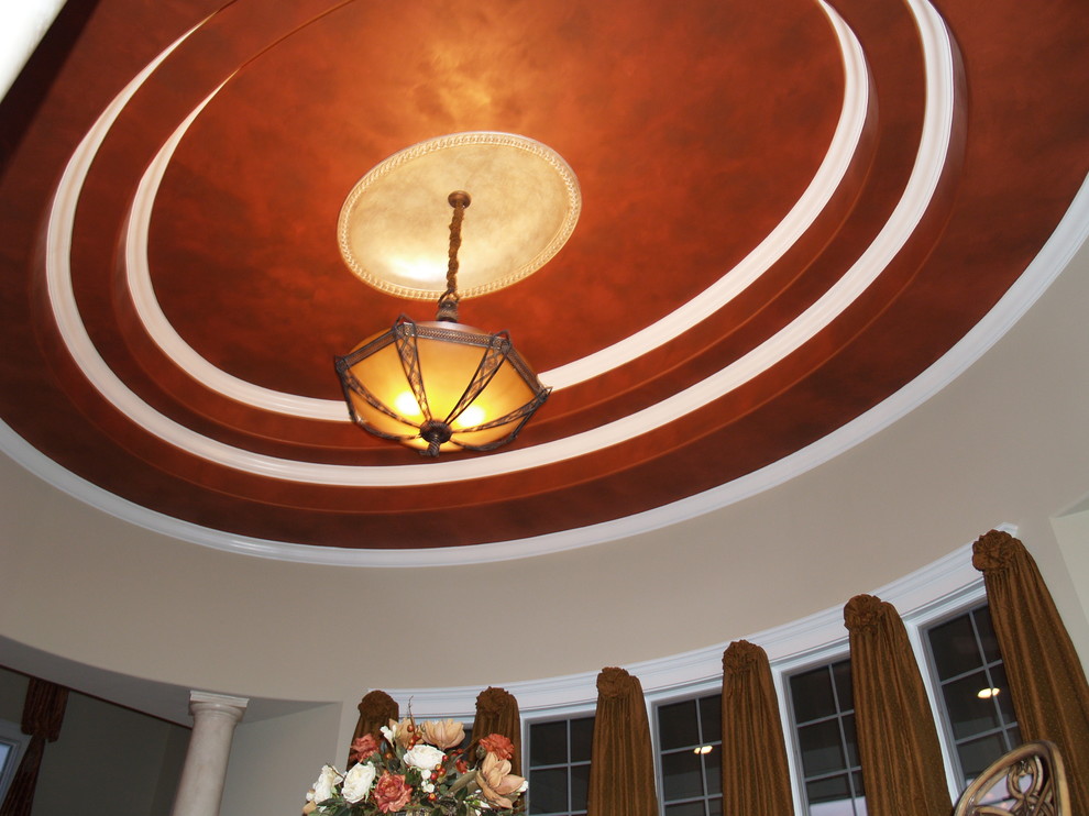 Oval Ceiling - Dining Room - Chicago - by Kisarau Architect, LTD. | Houzz