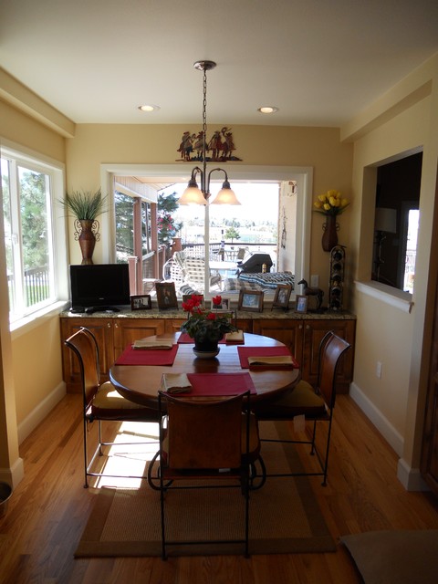 Parker Kitchen and Fireplace Remodel - Traditional - Dining Room ...