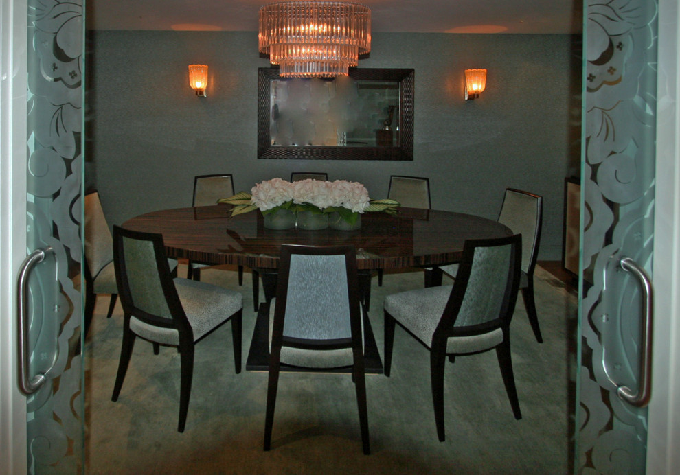 Police Building Penthouse - Transitional - Dining Room - New York | Houzz