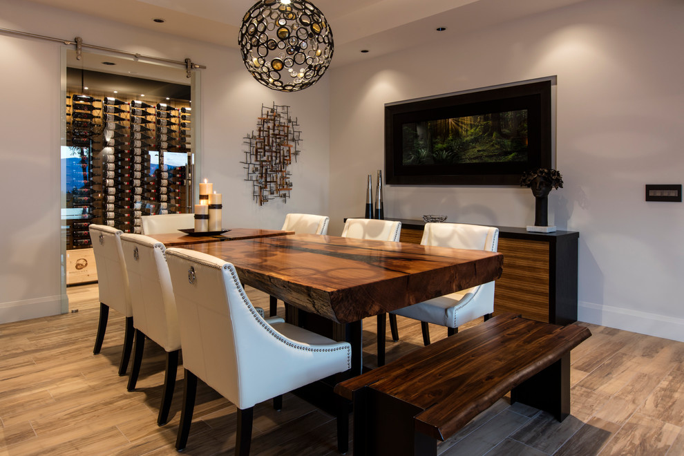 Predator Ridge Custom Design and Build - Contemporary - Dining Room ...