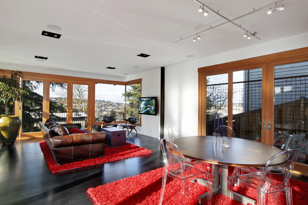 Queen Anne Custom Home - Modern - Dining Room - Seattle - by Anderson ...