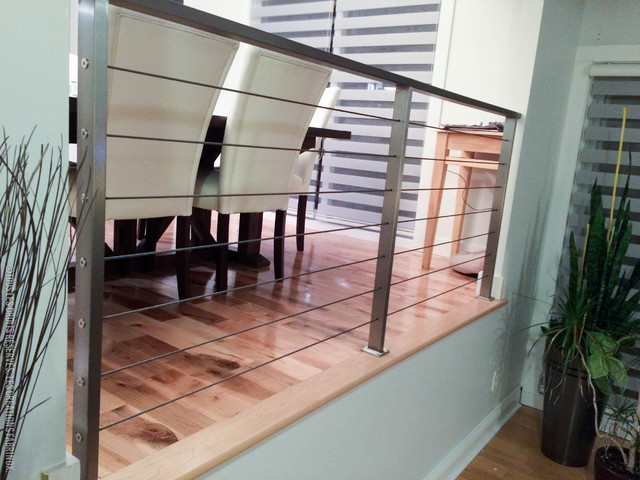 Rampes intérieures en acier inox /Stainless steel internal ramps ...