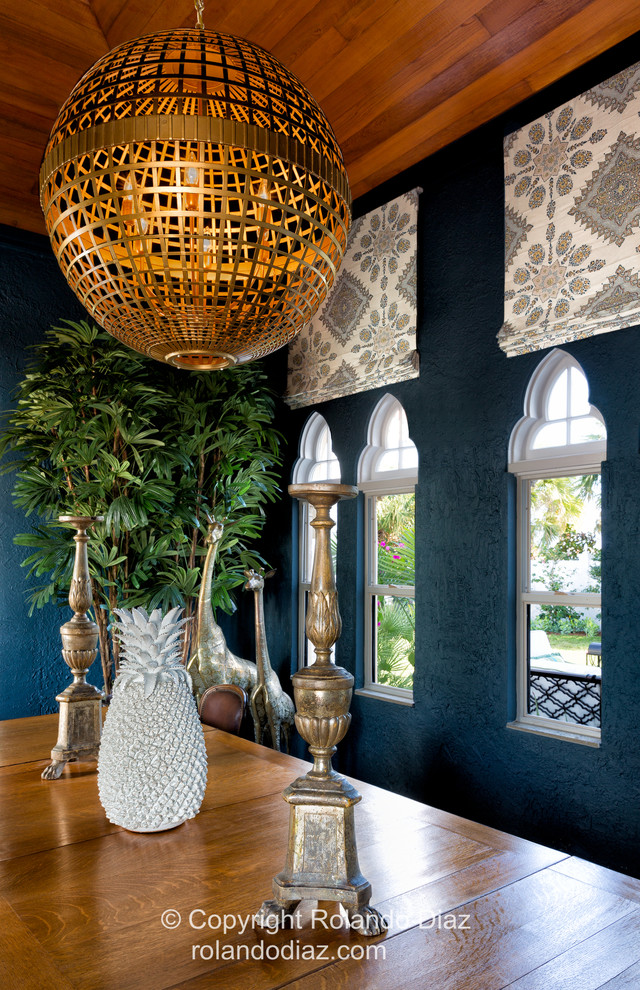 Red Cross Designer Show Home / West Palm Beach - Eclectic - Dining Room ...
