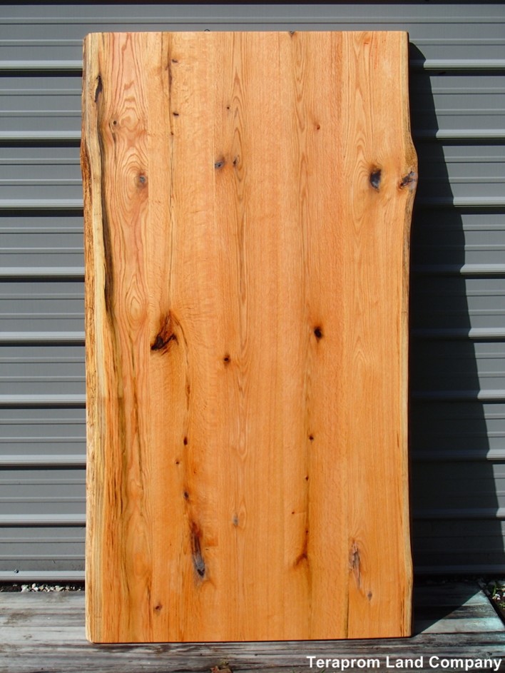 Red Oak Table Top - Rustic - Dining Room - Chicago - by Teraprom Land ...