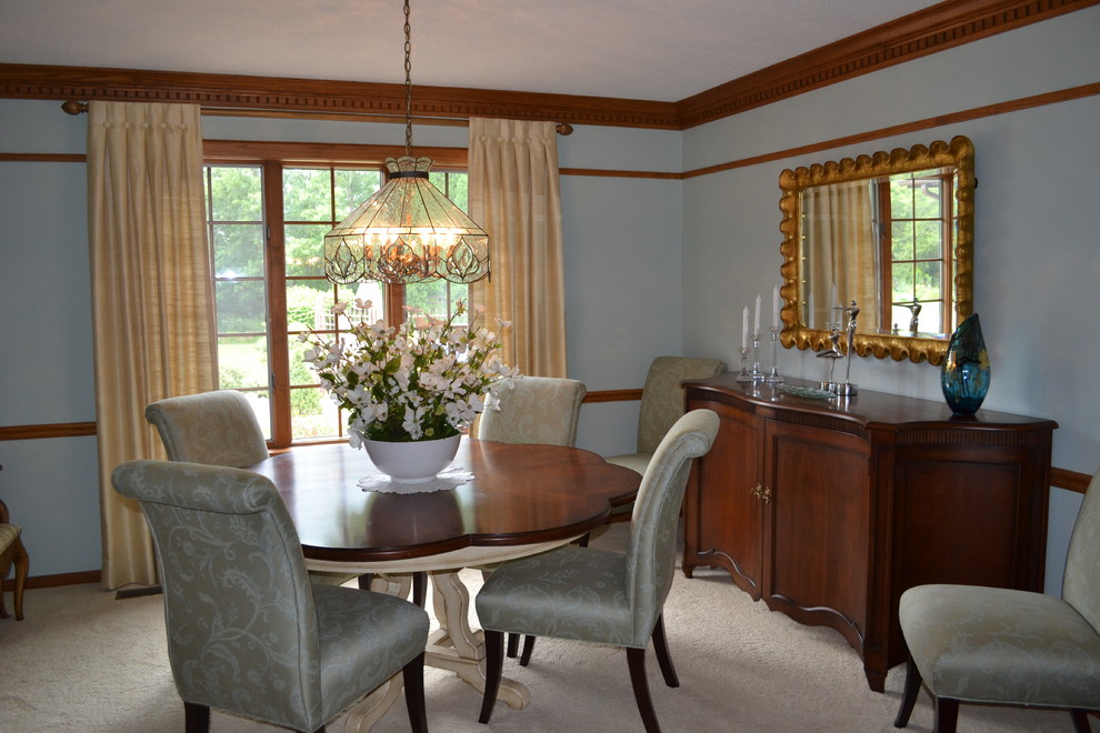 Redecorating traditional home to a fresh look - Eclectic - Dining Room - Detroit - by Foran ...