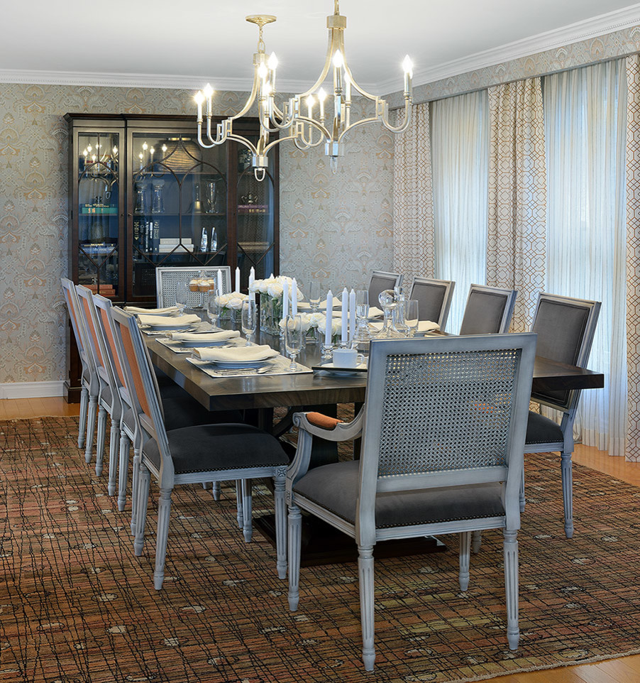 Refined Dining Room - Traditional - Dining Room - Toronto - by Erica ...