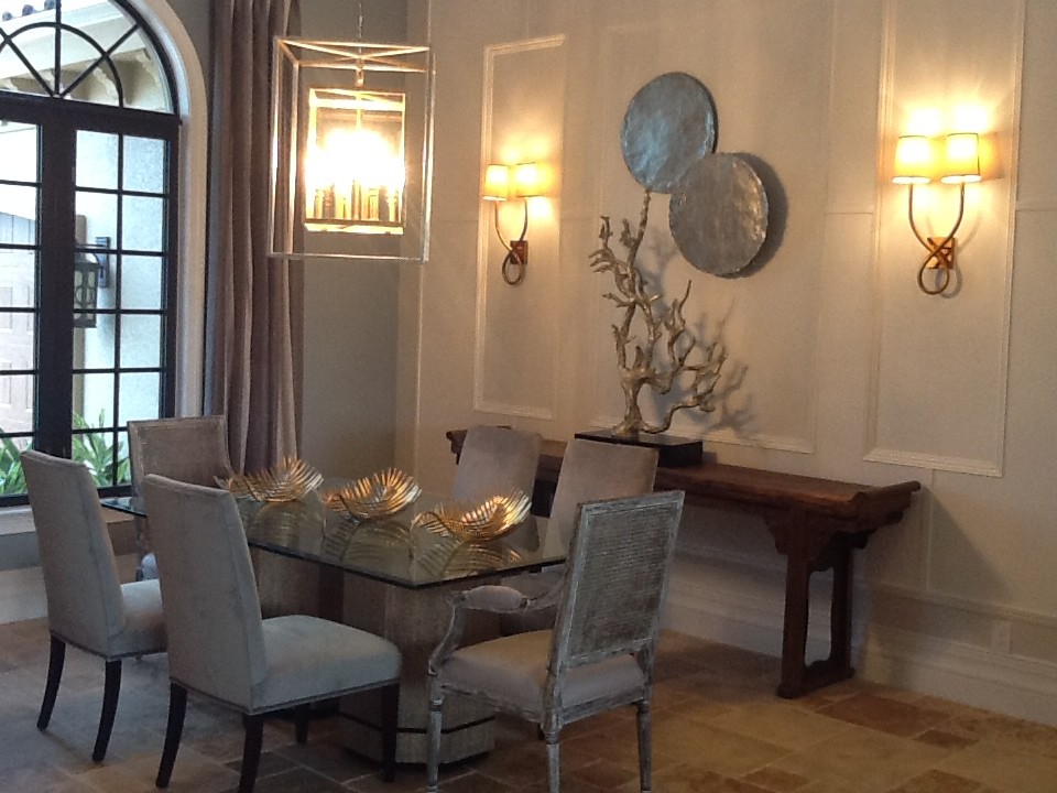 Regency manor model - Traditional - Dining Room - Miami - by Interiors ...
