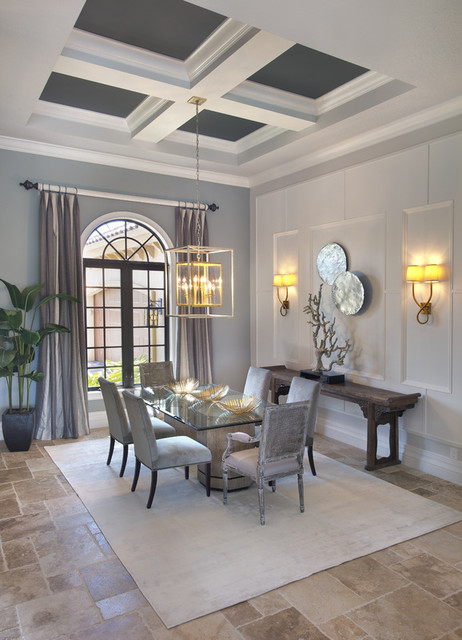 REGENCY MANOR MODEL - Traditional - Dining Room - Miami - by Interiors ...