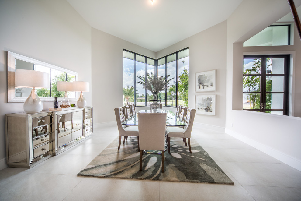 Reserve at The Ranches Contemporary Custom Home - Contemporary - Dining ...