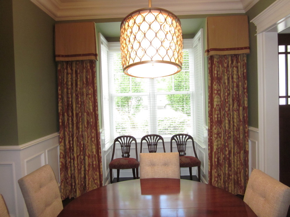 Retro Fit panels from old house to new house - Traditional - Dining ...