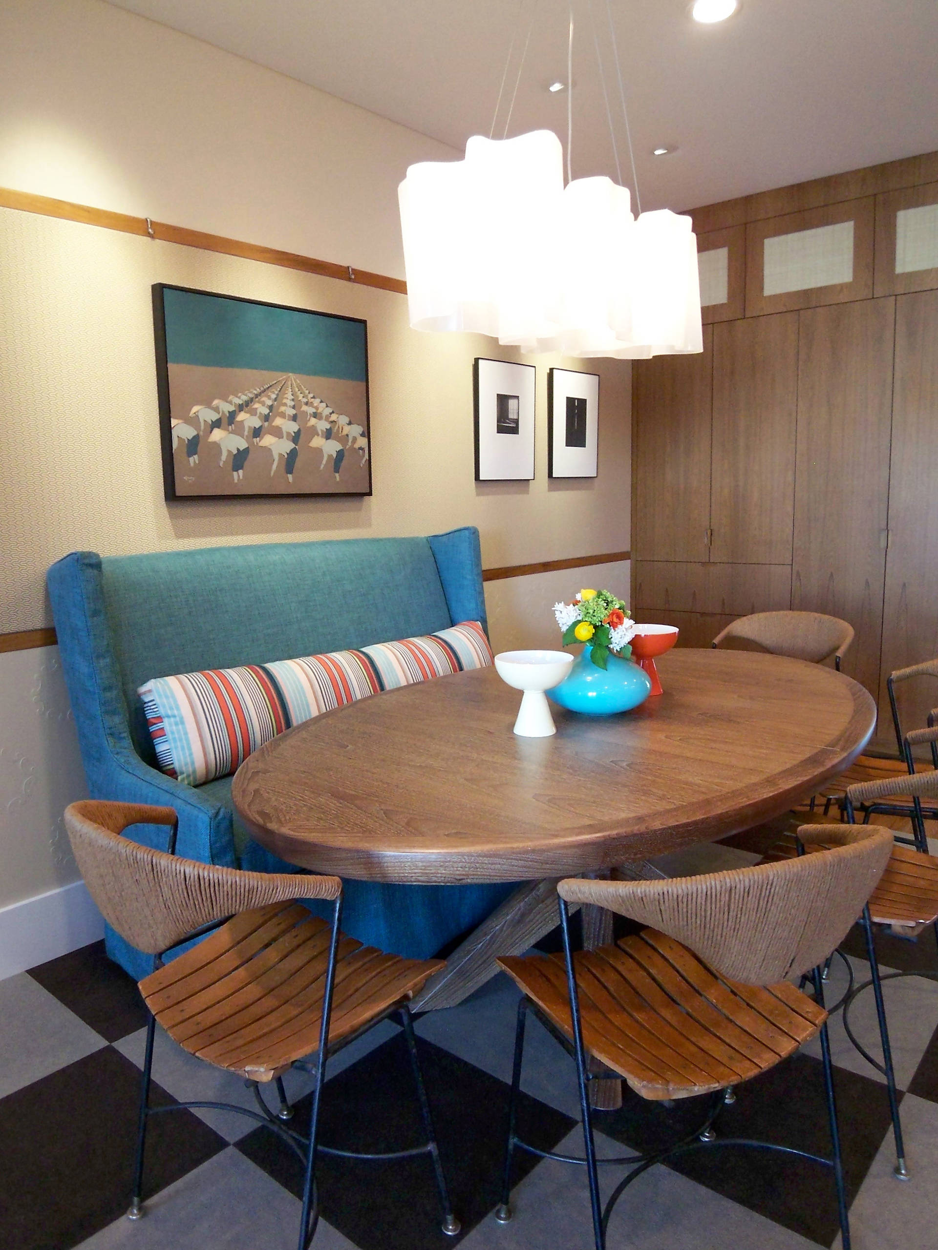 Cozy Up to a Loveseat at the Table
