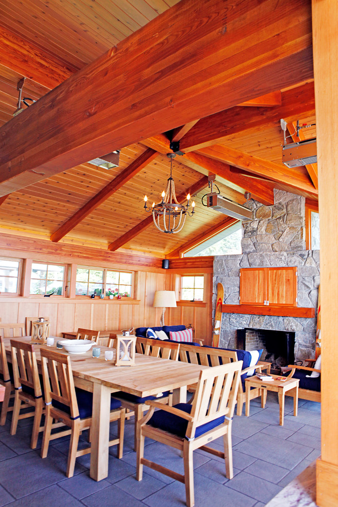 Robertson Entertainment Deck - Traditional - Dining Room - Seattle - by ...