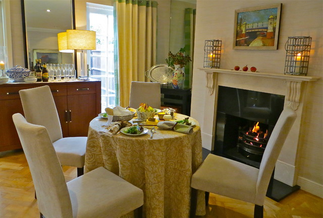 Room Designs for a Townhouse. - Transitional - Dining Room - London ...