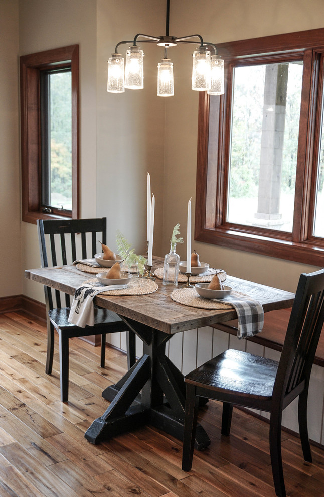 Rustic Breakfast Nook - Farmhouse - Dining Room - Other - by Schrock's ...