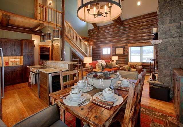Rustic Cabin in Driggs, Idaho - Rustic - Dining Room - Other - by ...