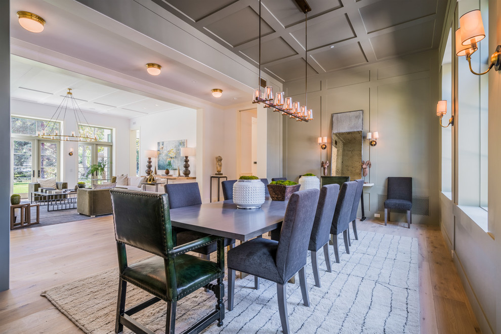 Rustic Canyon Estate - Transitional - Dining Room - Los Angeles - by ...