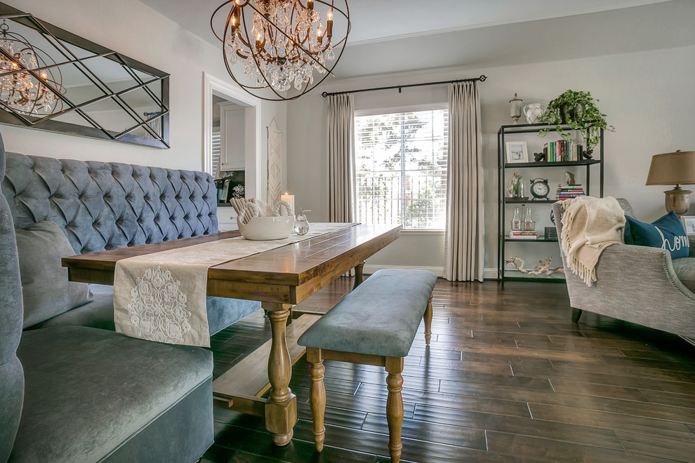 RUSTIC GLAM - Rustic - Dining Room - Los Angeles - by Jami Abbadessa ...