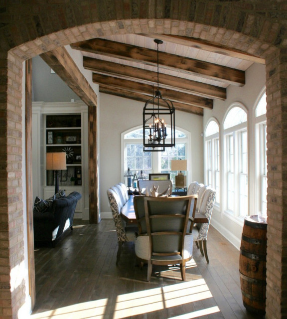 Rustic Luxe Farmhouse - Campagne - Salle à Manger - Columbus - par ...