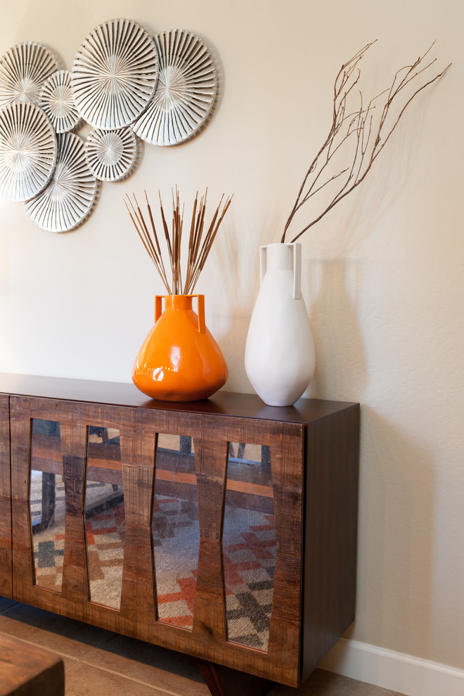 Rustic, Retro Retreat - Southwestern - Dining Room - Phoenix - by ...