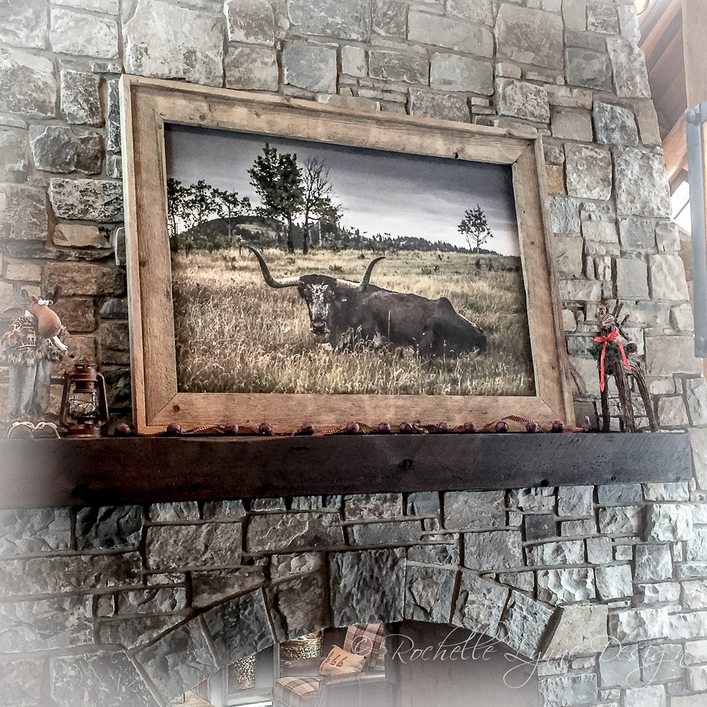 Rustic Riverside Cabin - Rustic - Dining Room - Calgary - by Rochelle ...