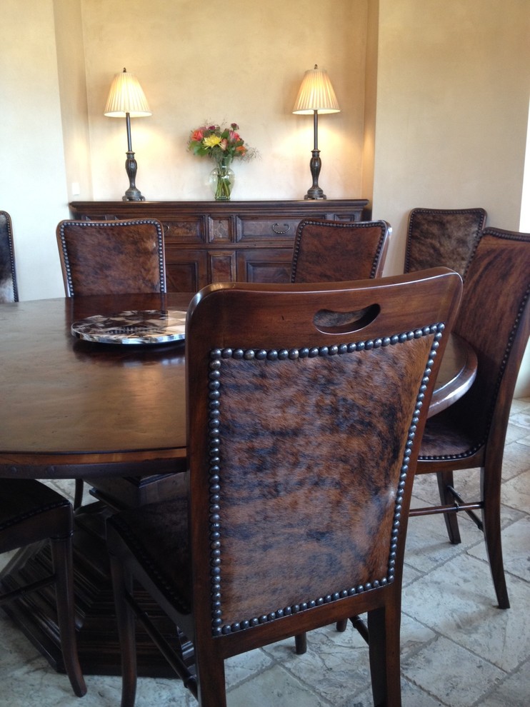 Santa Fe Modern Adobe - Eclectic - Dining Room - Albuquerque - by ...