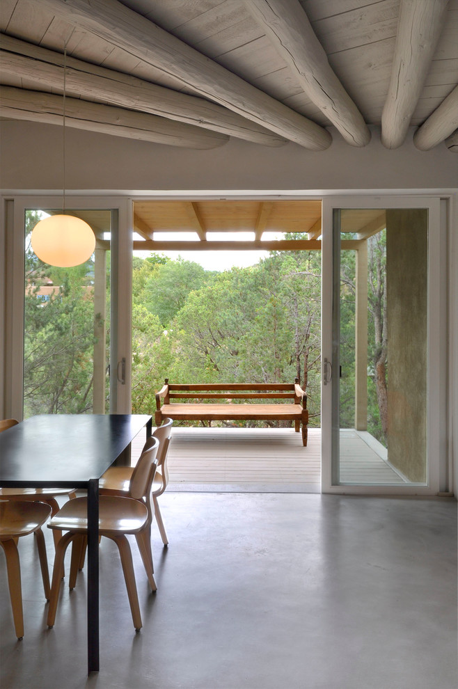 Santa Fe Remodel - Modern - Dining Room - Albuquerque - by Tushita ...