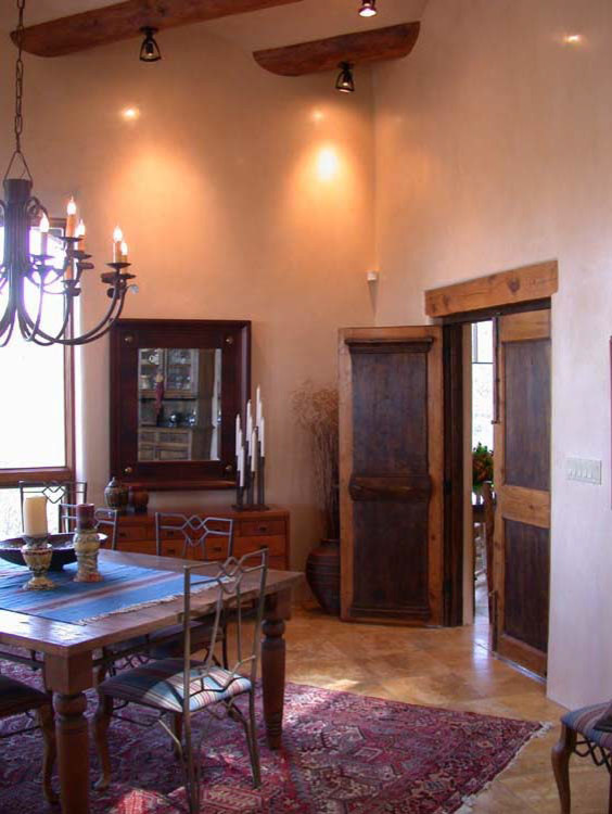 Santa Fe Style Dining Room - Southwestern - Dining Room - Albuquerque ...