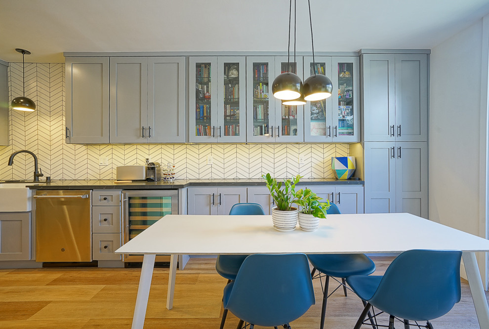 Santa Monica Complete Home Remodel - Beach Style - Dining Room - Los Angeles - by Quality First ...