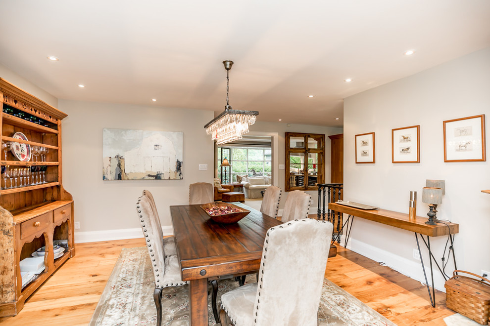 Schomberg Country Home and Horse Farm - Farmhouse - Dining Room ...
