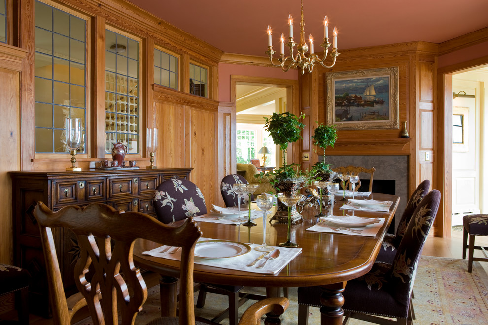 Selkirk Ledge - Traditional - Dining Room - Boston - by Elizabeth ...