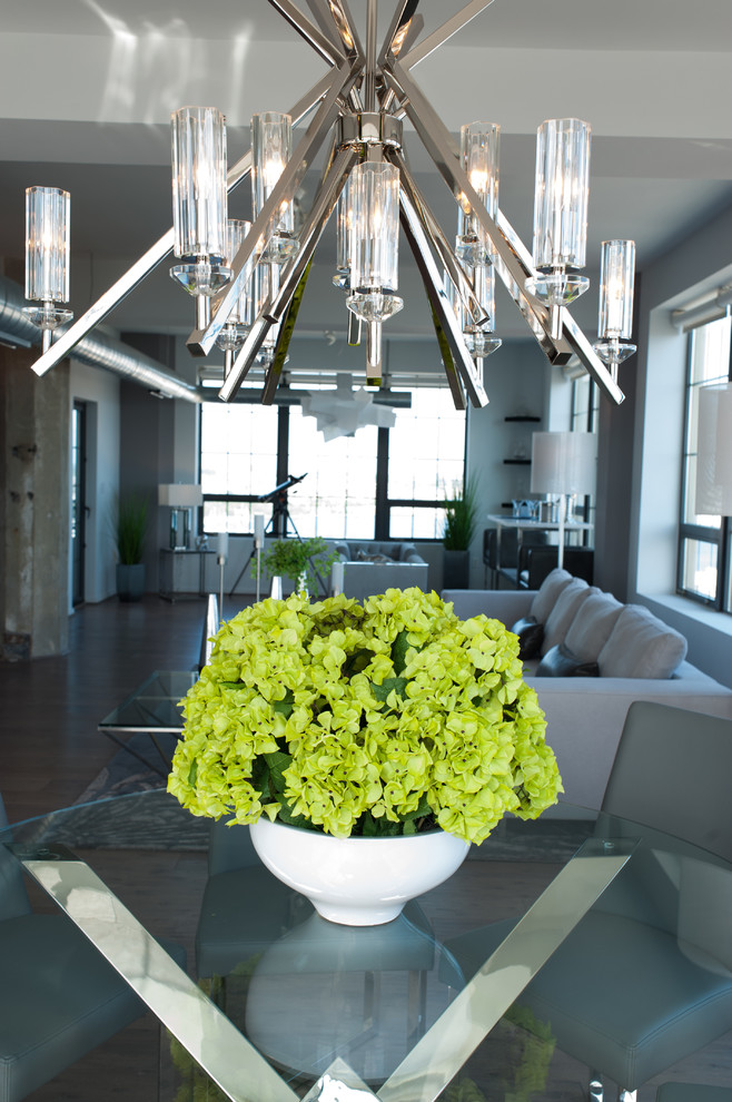 Modern Bling - Modern - Dining Room - Baltimore - by Turner Design Firm ...
