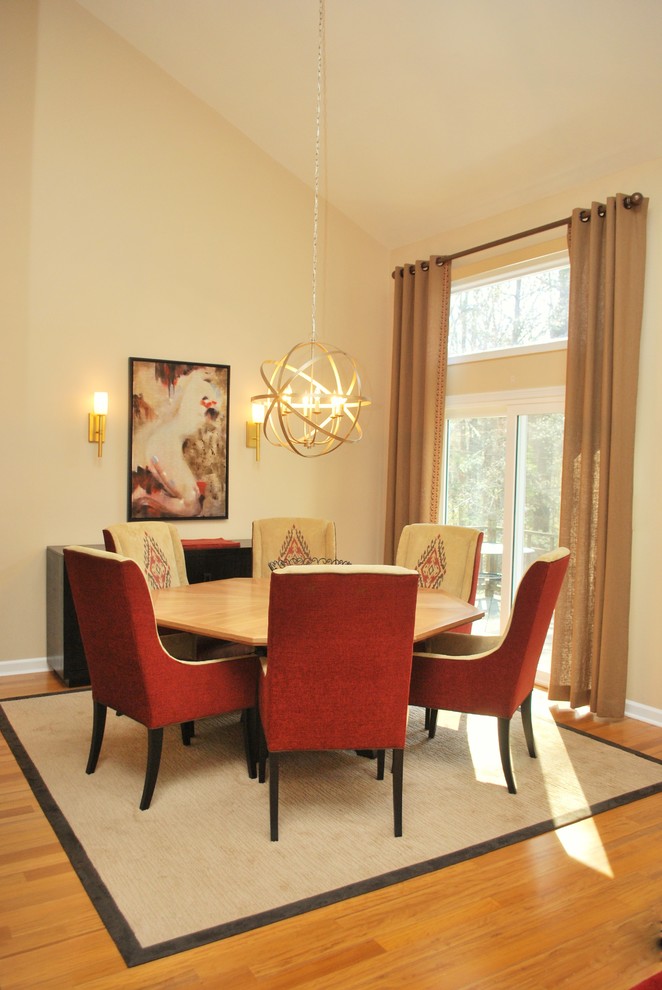 Sizzlin' Red HOT design! - Contemporary - Dining Room - New York - by ...