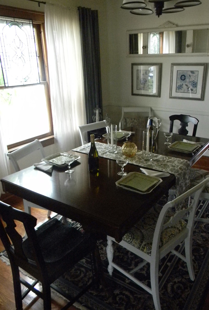 Small budget dining room redesign - Traditional - Dining Room - New ...