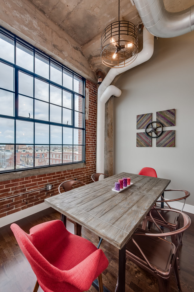 St. Louis Loft Project - Industrial - Dining Room - Orange County - by ...