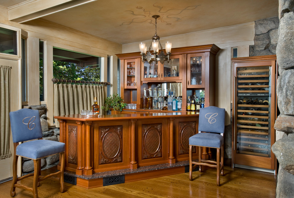 Stamford residential bar - Traditional - Dining Room - New York - by ...