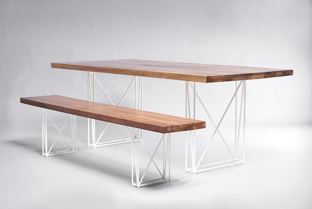 Strong handsome tables from California - Modern - Dining Room - Los ...