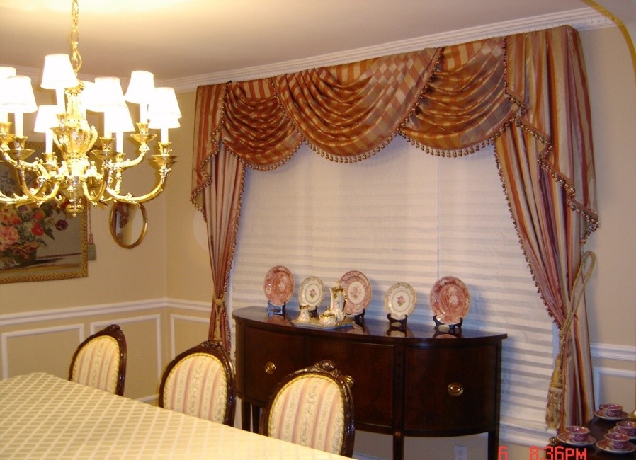 Swags and Cascades - Traditional - Dining Room - New York - by Best ...