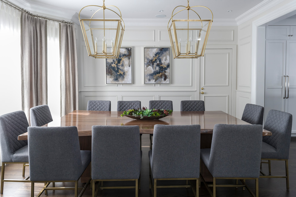 Syosset Remodel - Transitional - Dining Room - New York - by Lillian C ...