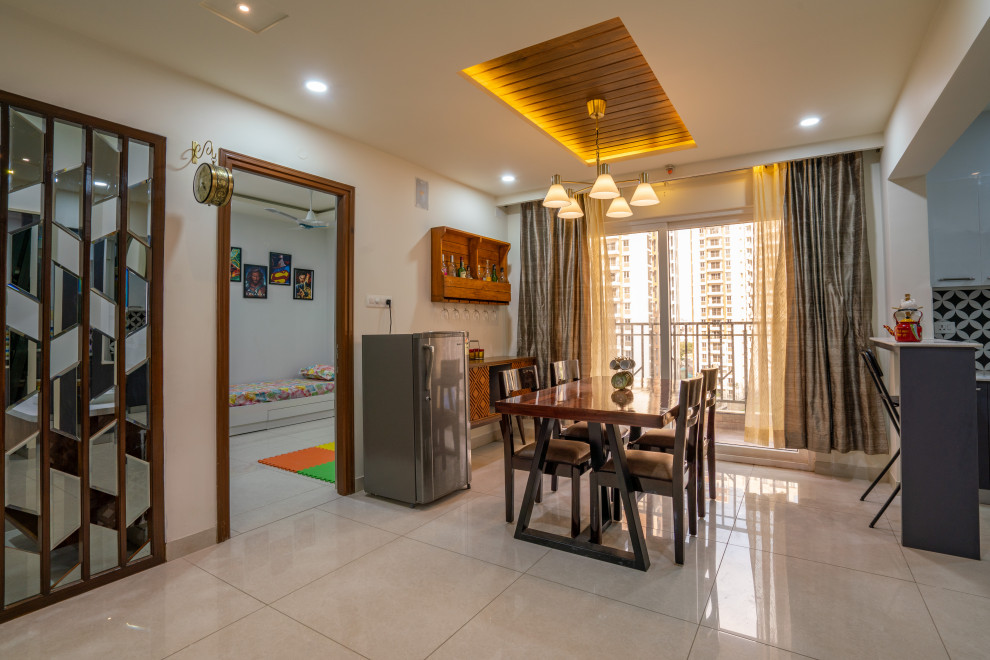 Tasko Model Flat 2 BHK - Modern - Dining Room - Hyderabad - by Raja Akkinapalli Photography | Houzz