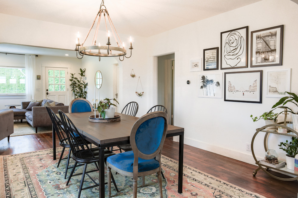 The 1920 Farmhouse Remodel - Farmhouse - Dining Room - Portland | Houzz