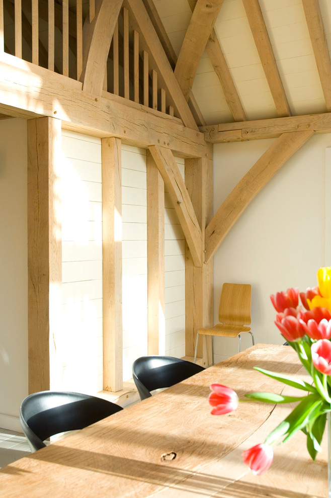 The Carpenter Oak Show Barn - Traditional - Dining Room - Devon - by ...