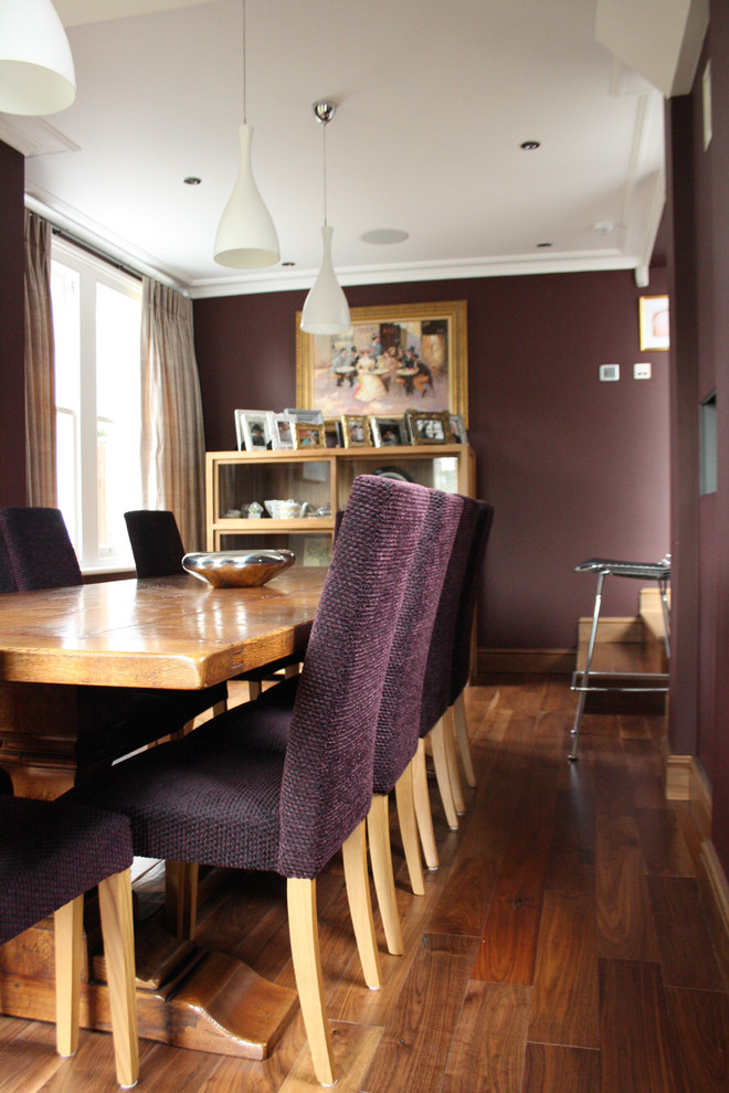 The home of Monique and Trevor - Transitional - Dining Room - London ...