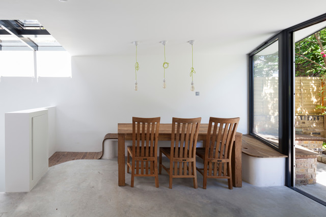 The Internal Lightwell - Contemporary - Dining Room - London - by ...