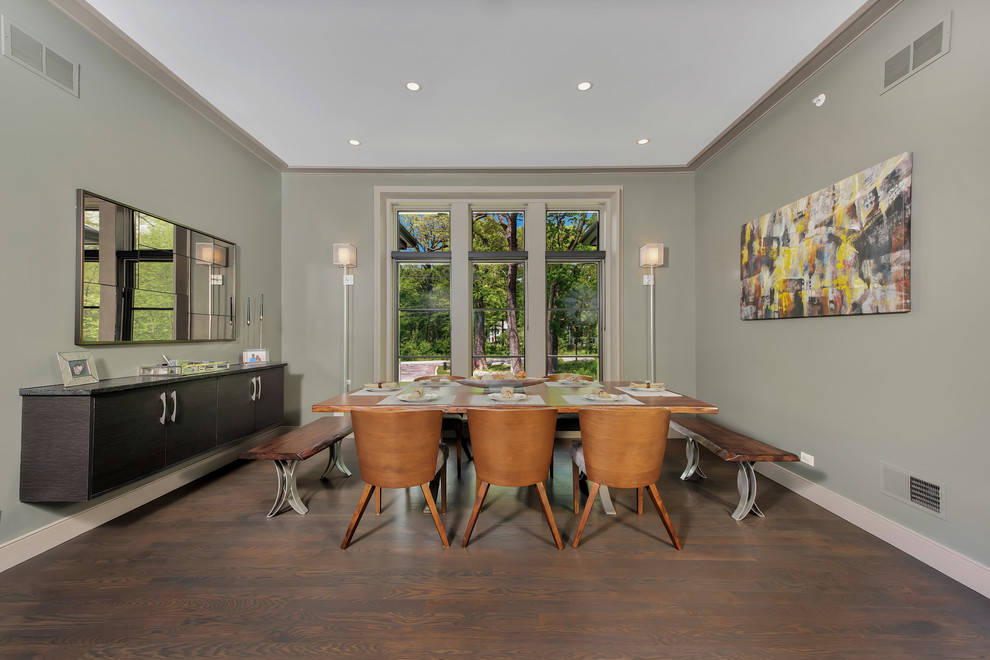The New American Tudor - Transitional - Dining Room - Chicago - by A ...