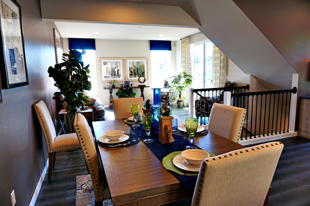 The Ramsey Model Home Dining Room View by Sea Pac Homes - Contemporain ...